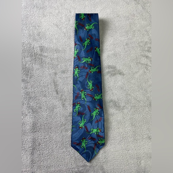 Gecko Hawaii | Accessories | Vintage Gecko Hawaii Neck Tie Blue ...